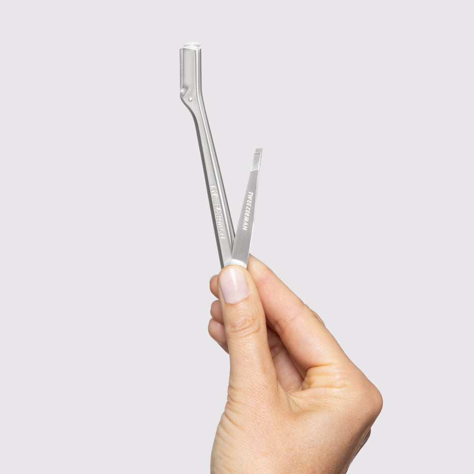 Brow Razor and Mini Tweezer Set – Tweezerman