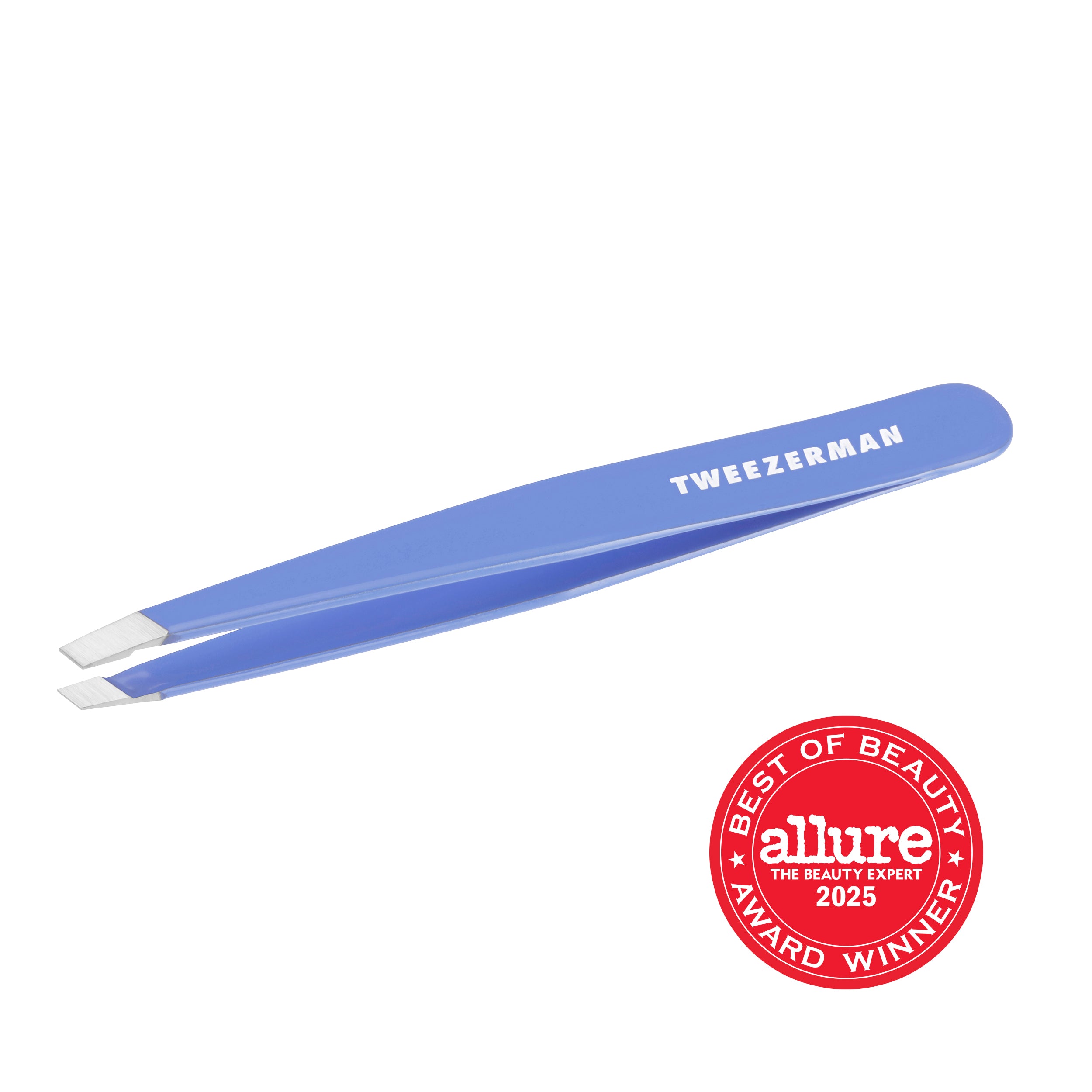 Lapis Blue Slant Tweezer – Tweezerman