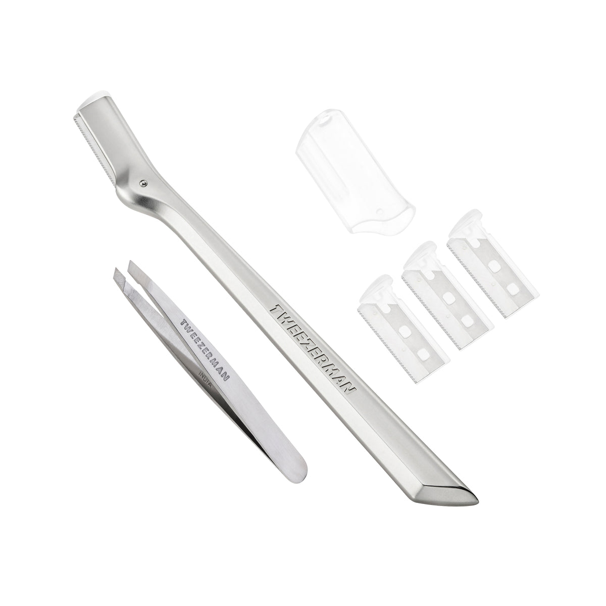 Brow Razor and Mini Tweezer Set – Tweezerman